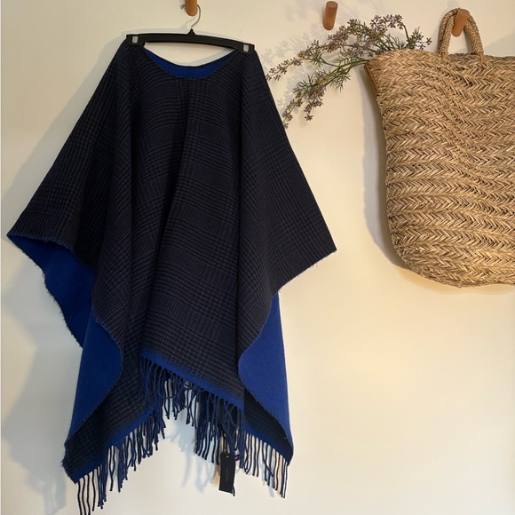 rag & bone | Jackets & Coats | Rag Bone Doubleface Wool Poncho Nwt ...